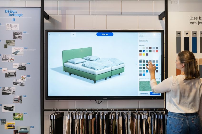 Auping brengt configurator naar de winkelvloer - RetailTrends