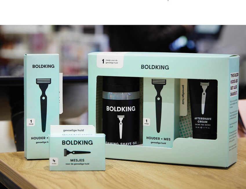 Boldking met scheermesjes in Europese winkelschappen - RetailTrends