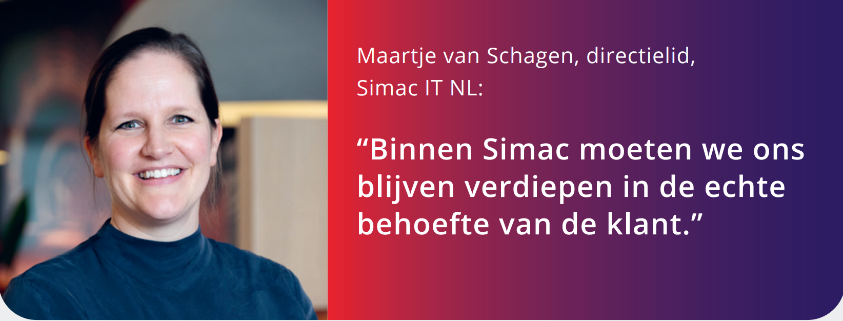 Simac pakt de regie - Simac Connect