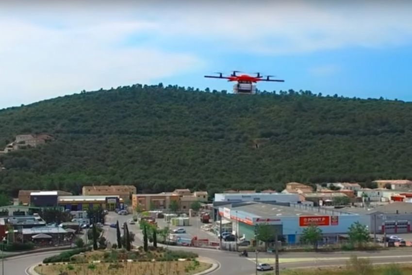 Zo bezorgt DPD met drones in Frankrijk - RetailTrends