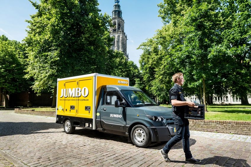 Jumbo van start met elektrische bezorging - RetailTrends